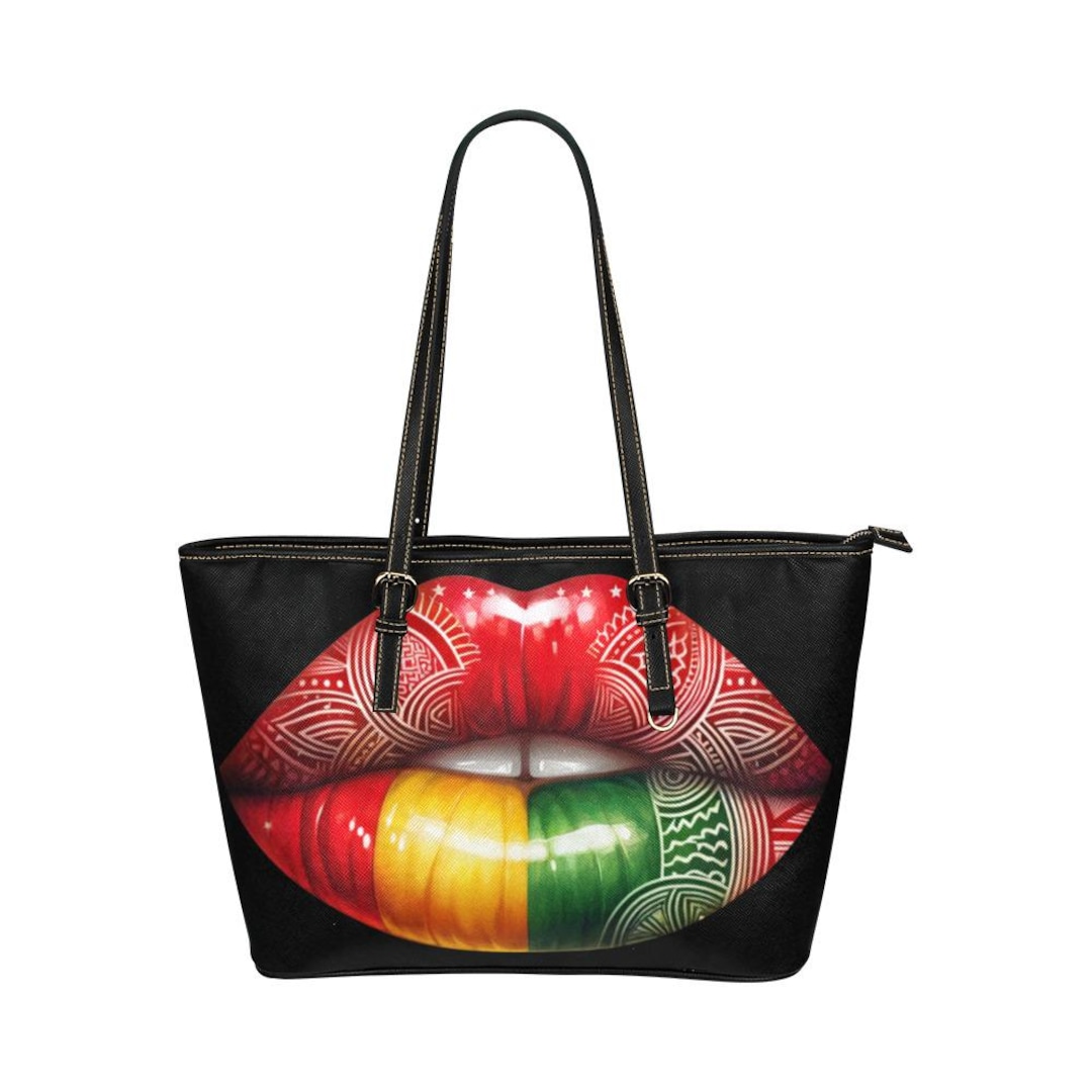 Lips Tote Handbag - Etsy