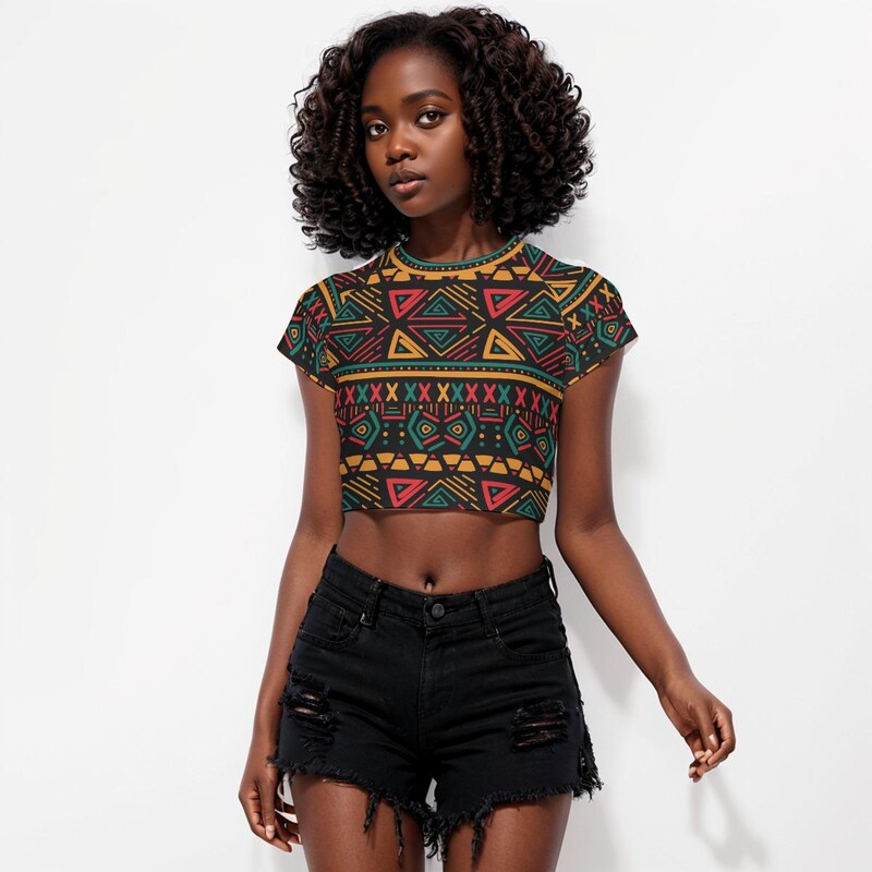 Tribal Crop Top - Etsy
