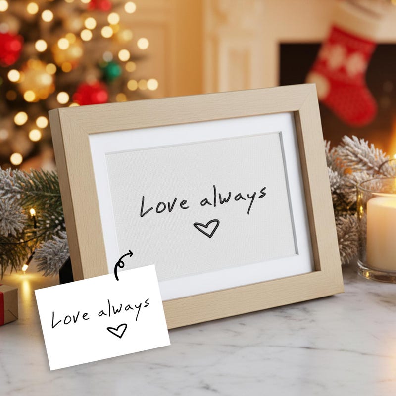 Embroidered Message Frame - Etsy