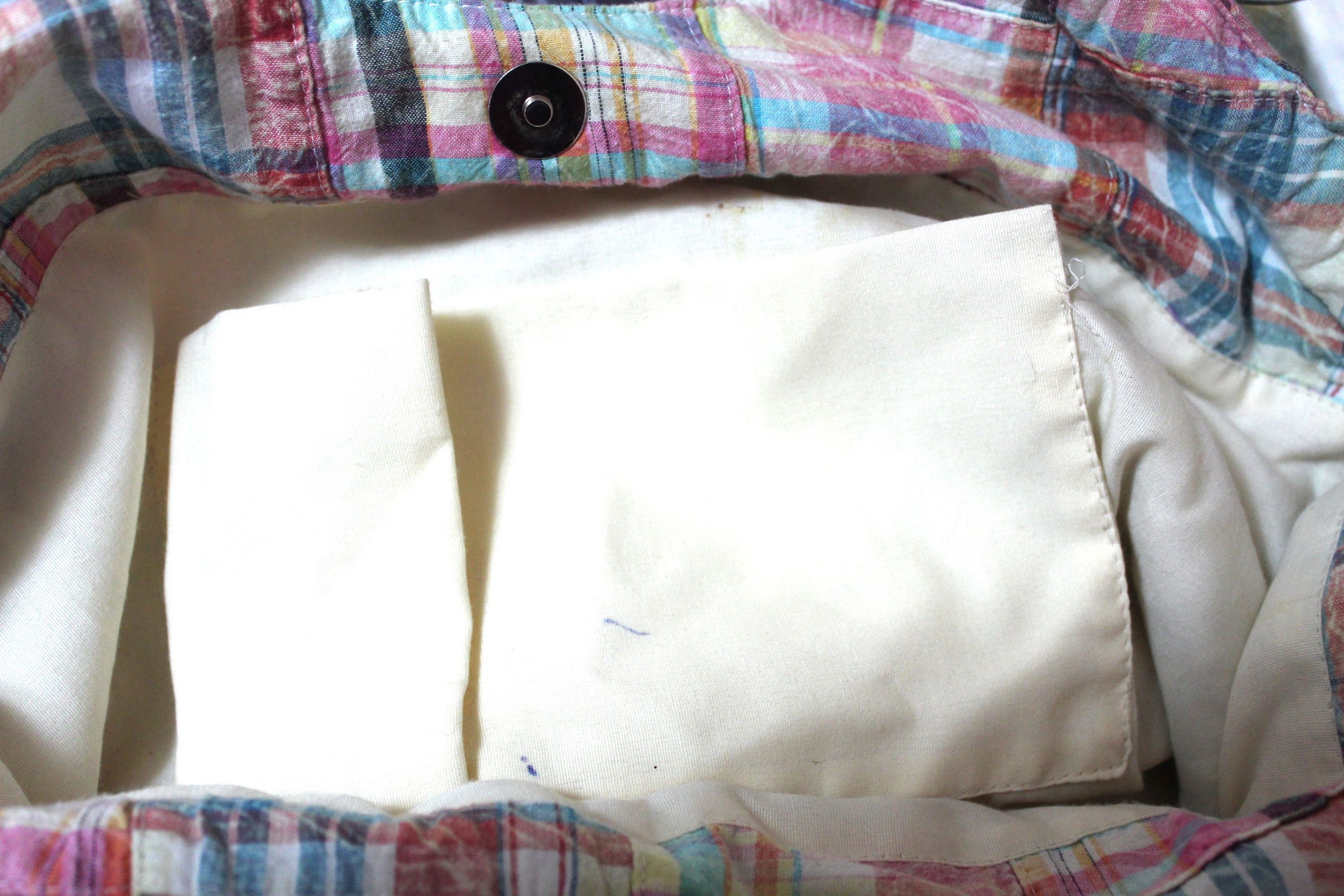Vintage Y2K Joe Boxer Pastel Madras Cotton Patchwork Hobo Bag - Etsy