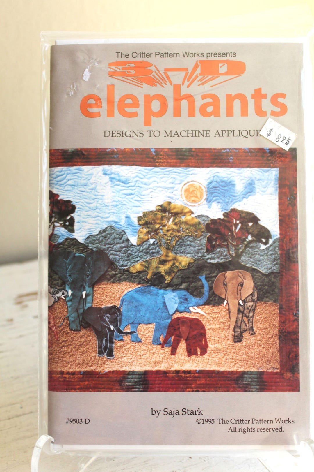 Quilt Pattern : the Critter Pattern Works Saja Stark 1995 Applique 3D ...