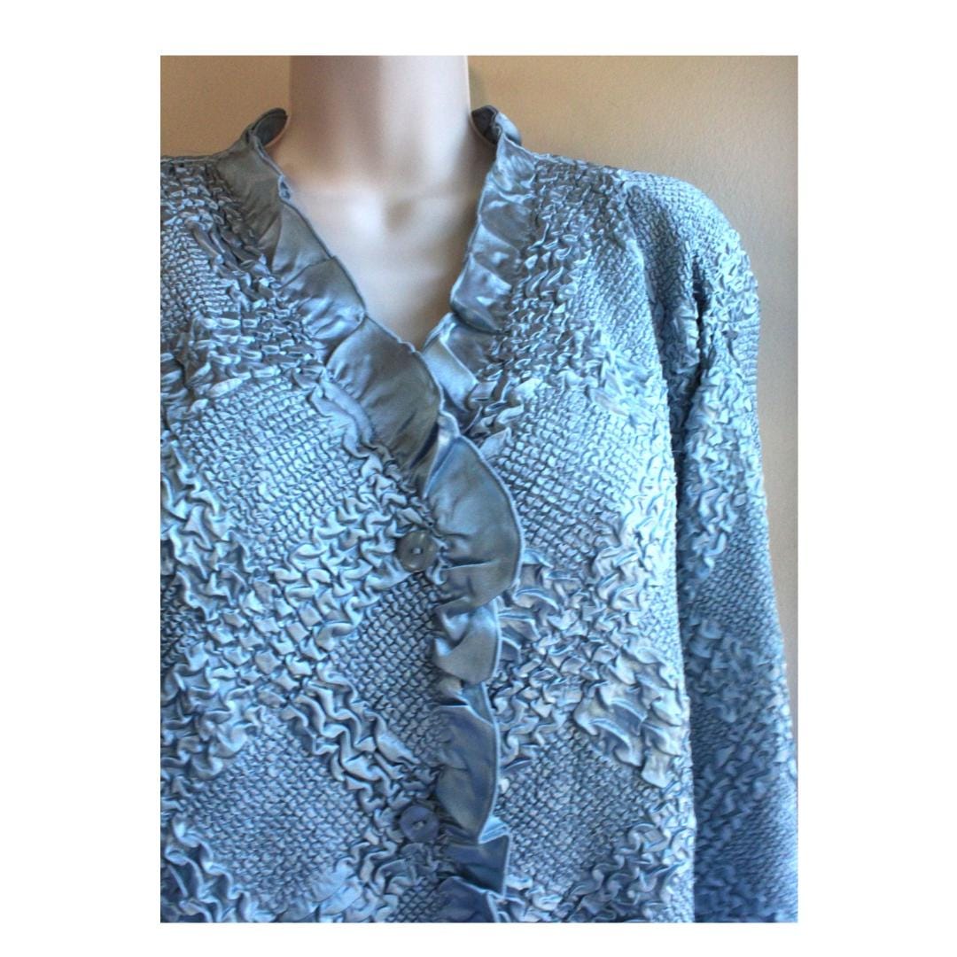 Baroque Fairy Style : Pleats Collection Womens Size 2X Plus Spa Blue ...