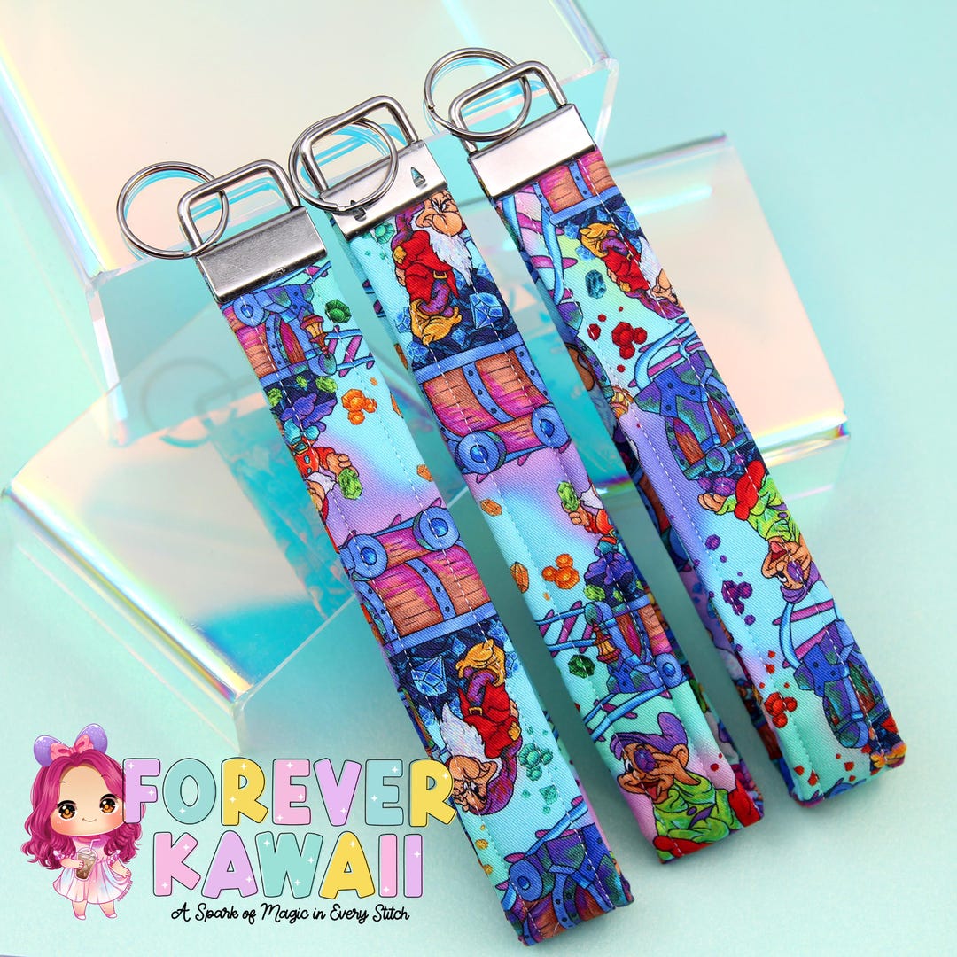 Mine Train-inspired Keychain – Whimsical Key Fob Featuring Mine Carts ...