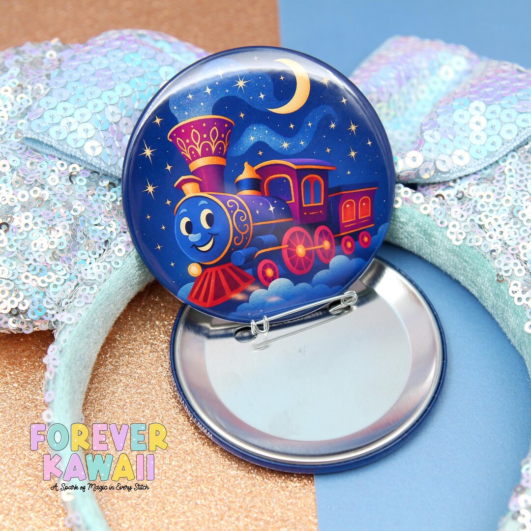 Starlight Parade - Whimsy Parade Train Celebration Pinback Button – 3 ...