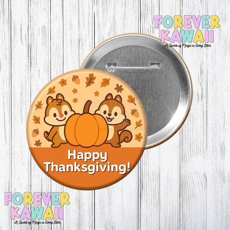 Thanksgiving Buttons - Etsy
