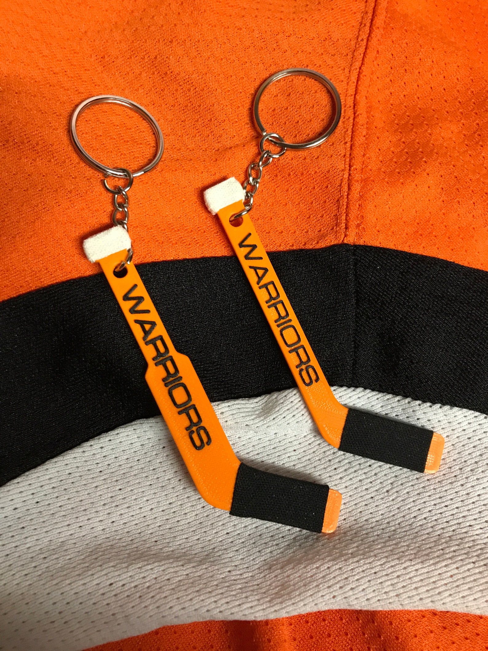 Personalized Tiny Hockey Stick Keychain, Keepsake or Gift - Etsy