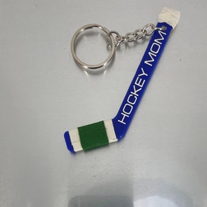 Personalized Canucks Hockey Stick Keychain: Vancouver Fan Gift - Etsy