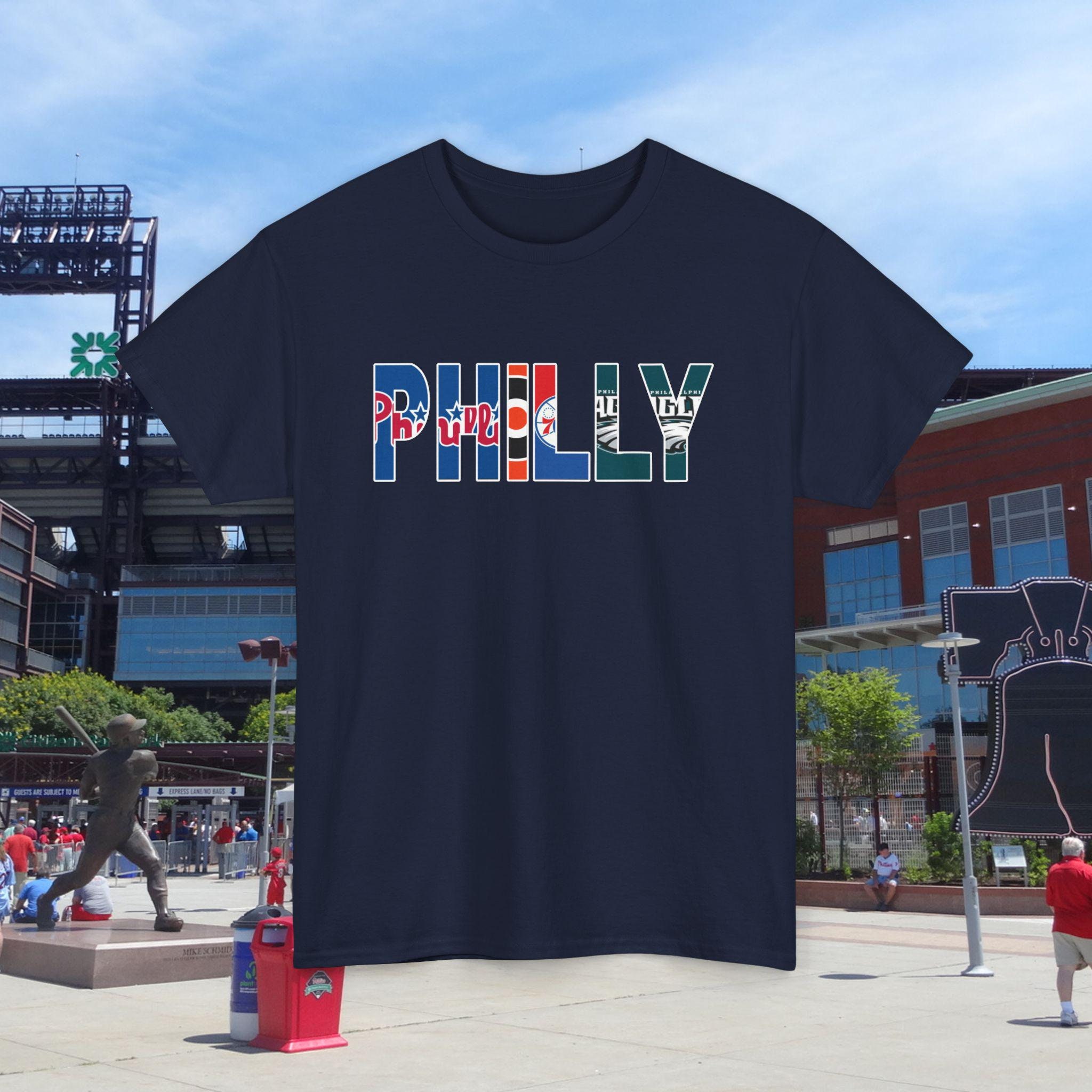 PHILLY Sports Team Mashup T-shirt - Etsy