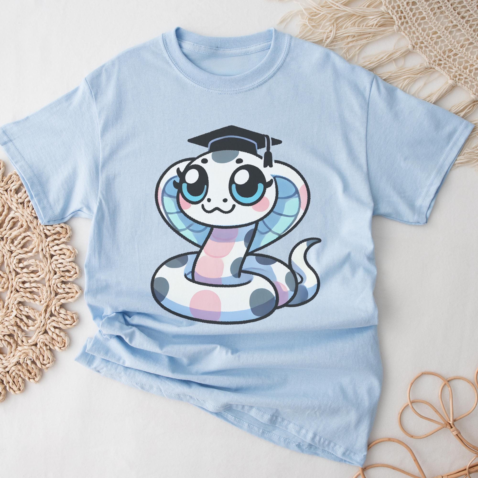 Kawaii Snake Bundle Cute Cartoon Snakes in Japanese Style PNG Set ...