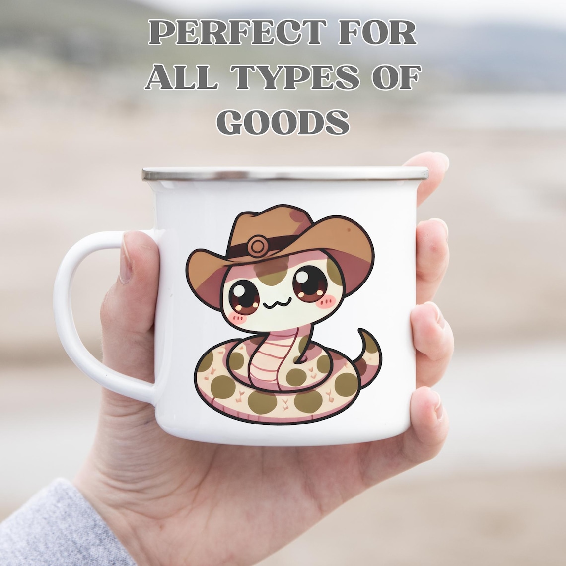 Kawaii Snake Bundle Cute Cartoon Snakes in Japanese Style PNG Set ...