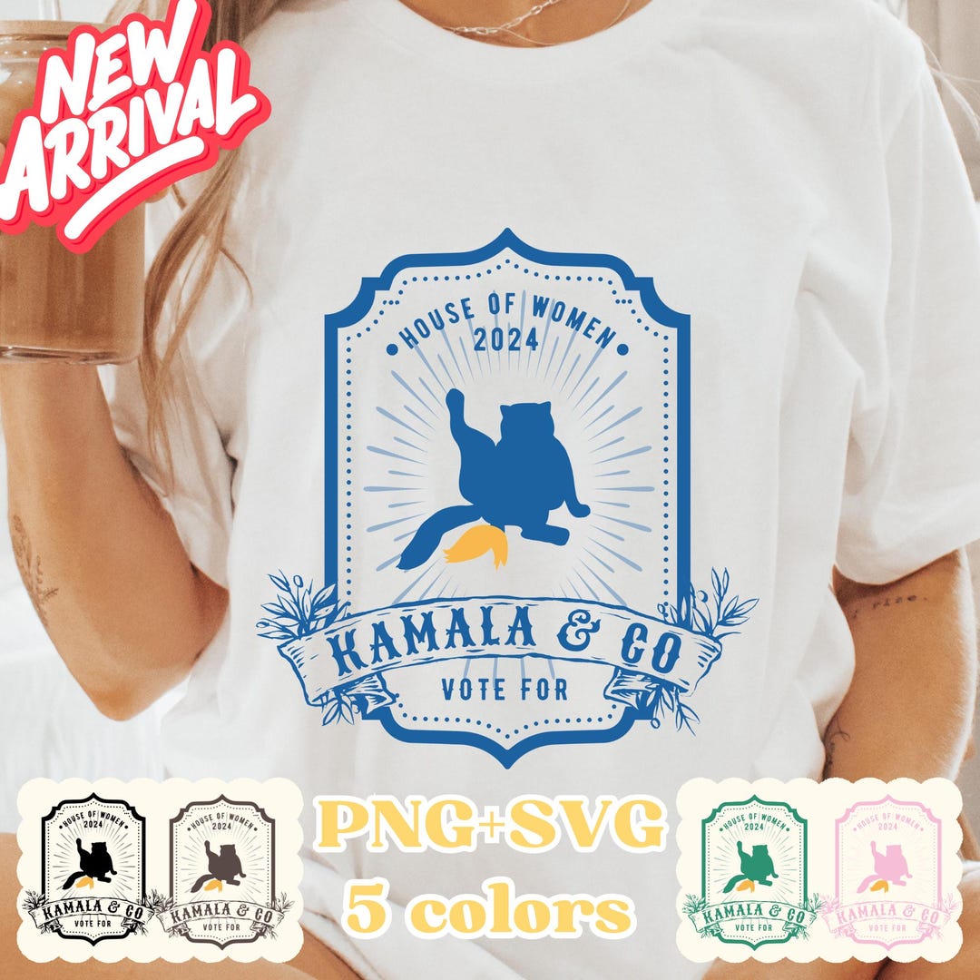 Kamala Harris Political Cat Meme PNG 2024 Election Anti-trump Feminist ...