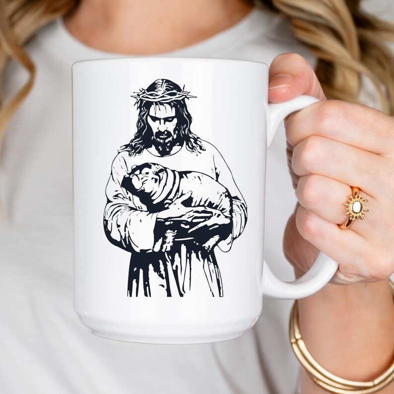 Funny Moo Deng Jesus PNG Baby Pygmy Hippo PNG Jesus Carrying Hippo ...