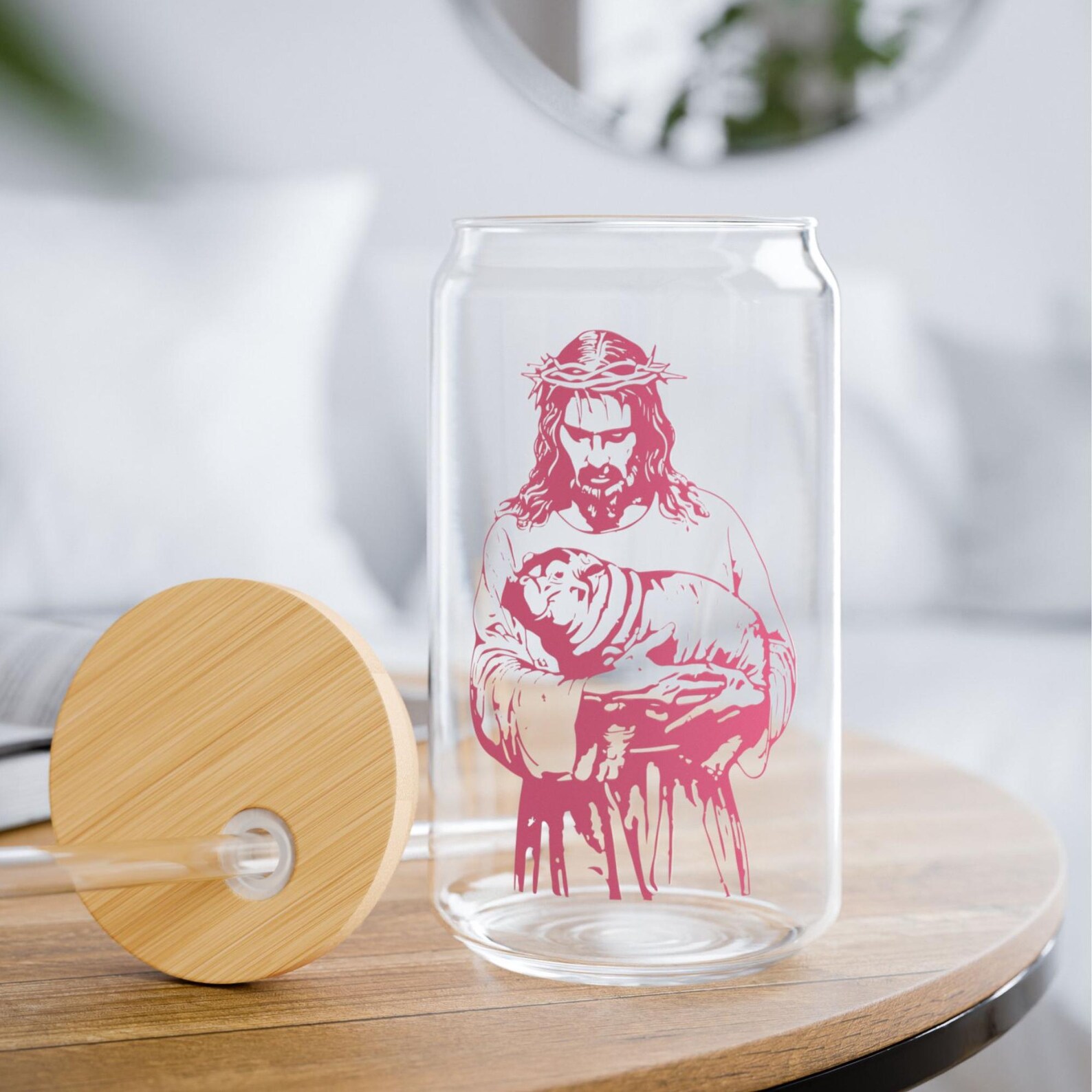 Funny Moo Deng Jesus PNG Baby Pygmy Hippo PNG Jesus Carrying Hippo ...