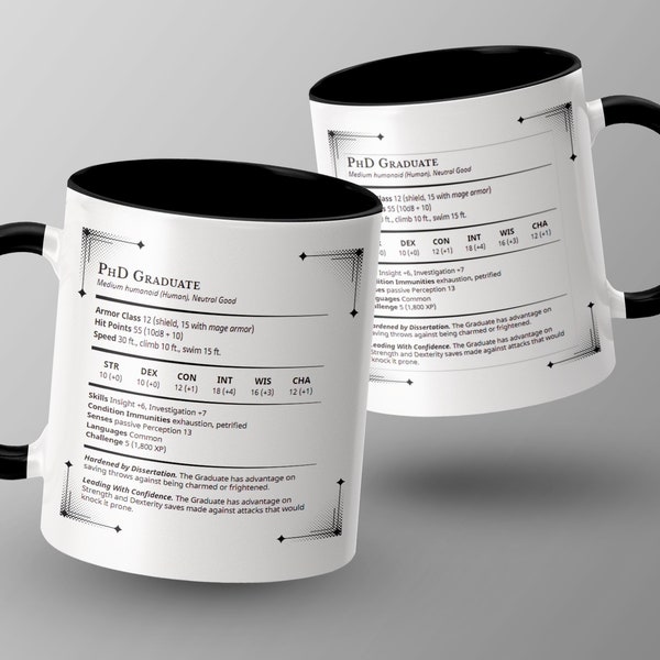 Phd Student Mug - Etsy