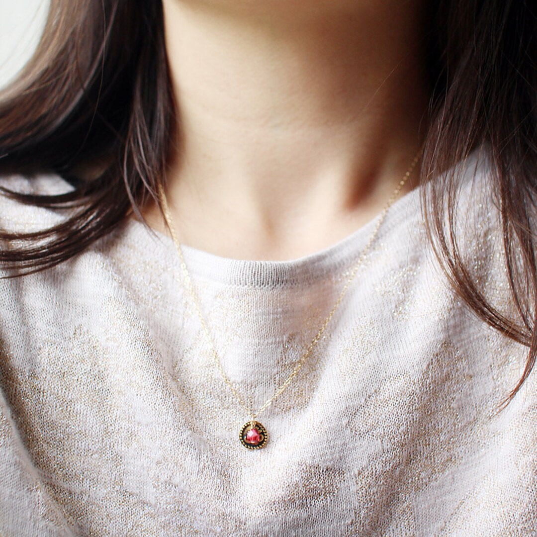 Aum - Gold Necklace by Elephantine - Etsy