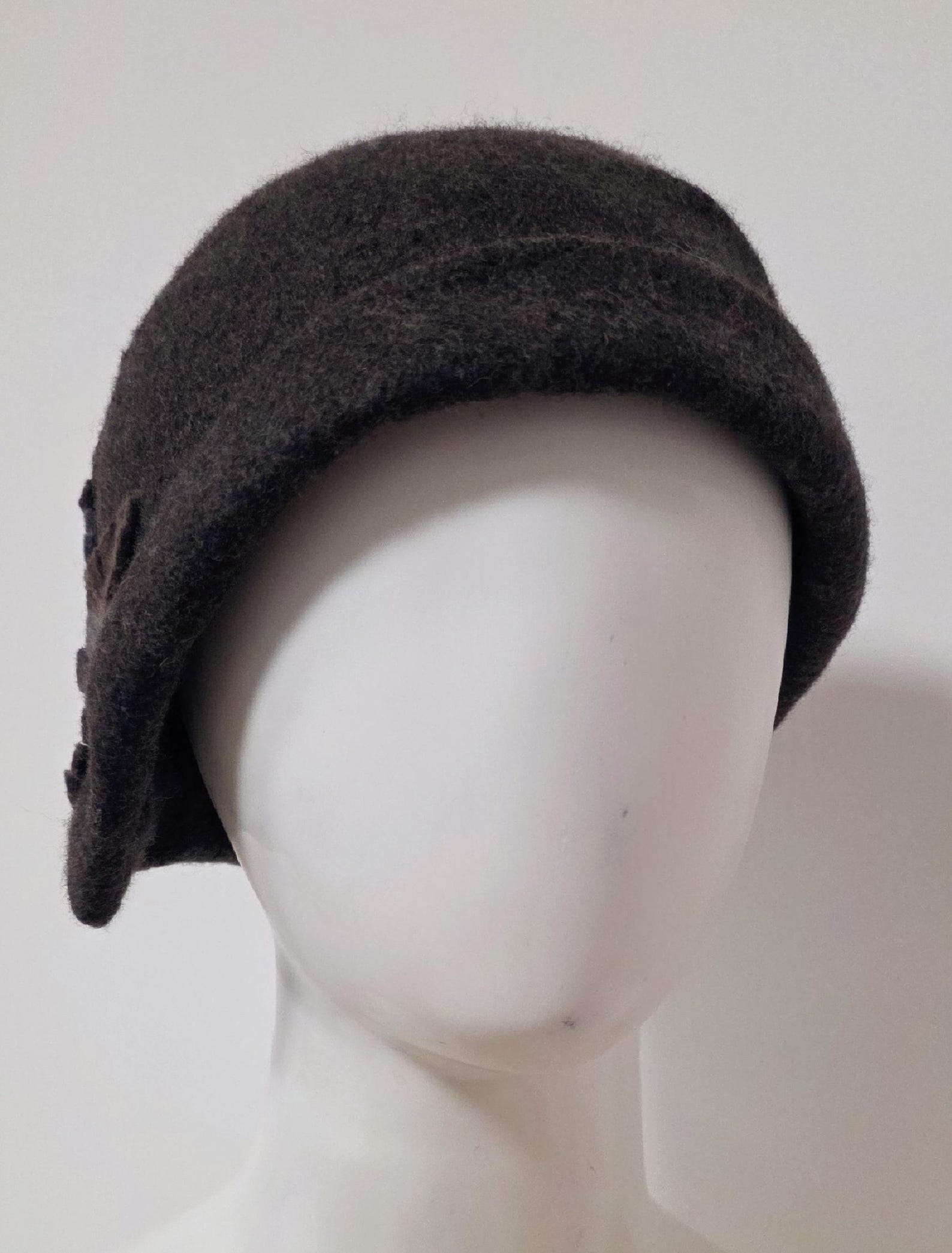 Cloche Hat, Felt Hat, Merino Wool Hat, Designer Hat, Wool Hat, Cosy Hat ...