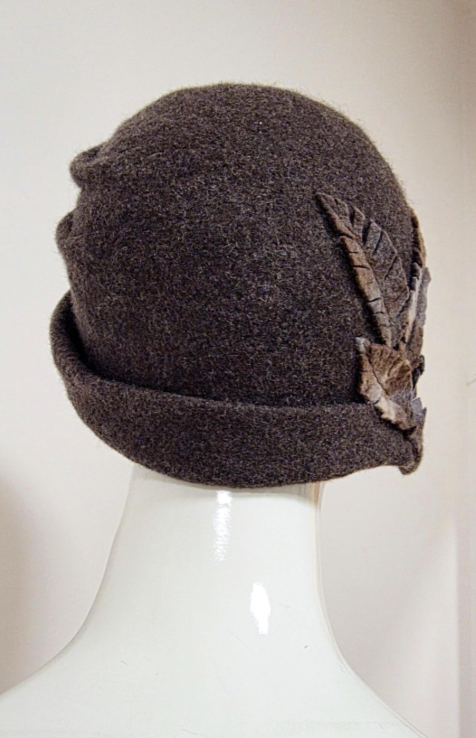 Cloche Hat, Felt Hat, Merino Wool Hat, Designer Hat, Wool Hat, Cosy Hat ...