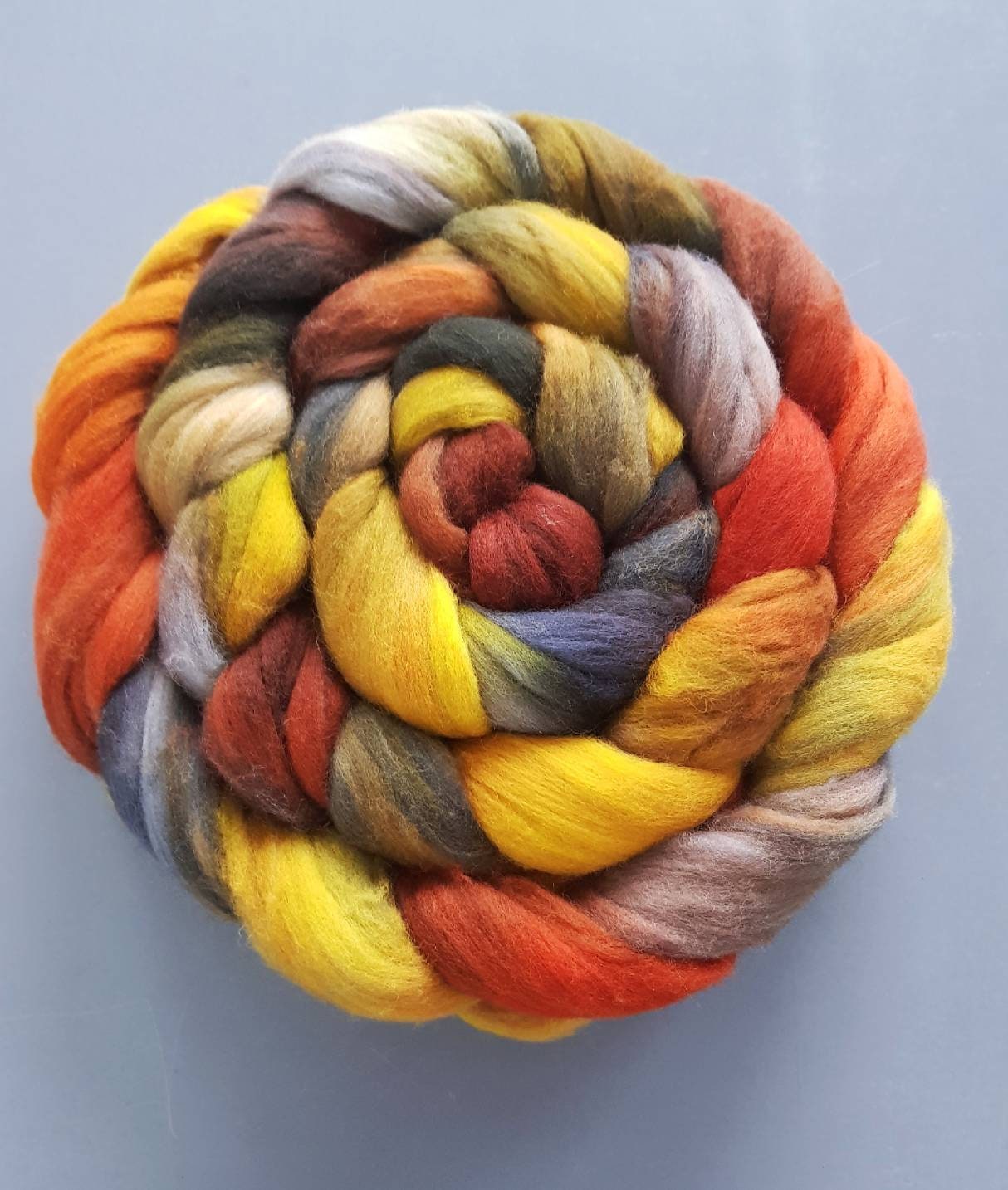 Hand Painted Top Roving for Spinning or Felting, Hand Painted, Dyed ...
