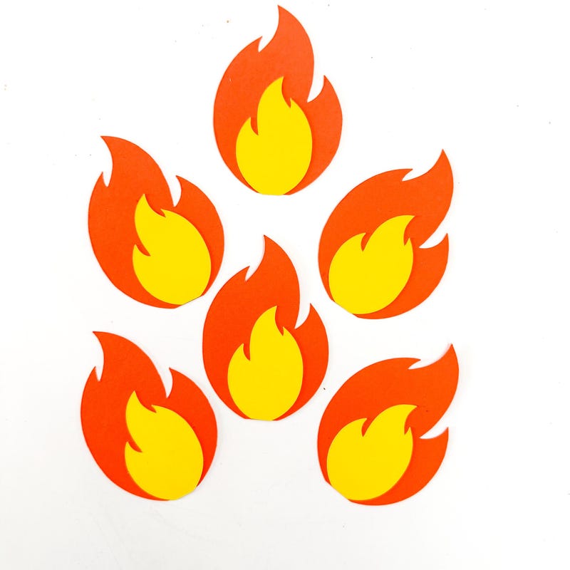 Flame Fire Cutout - Etsy
