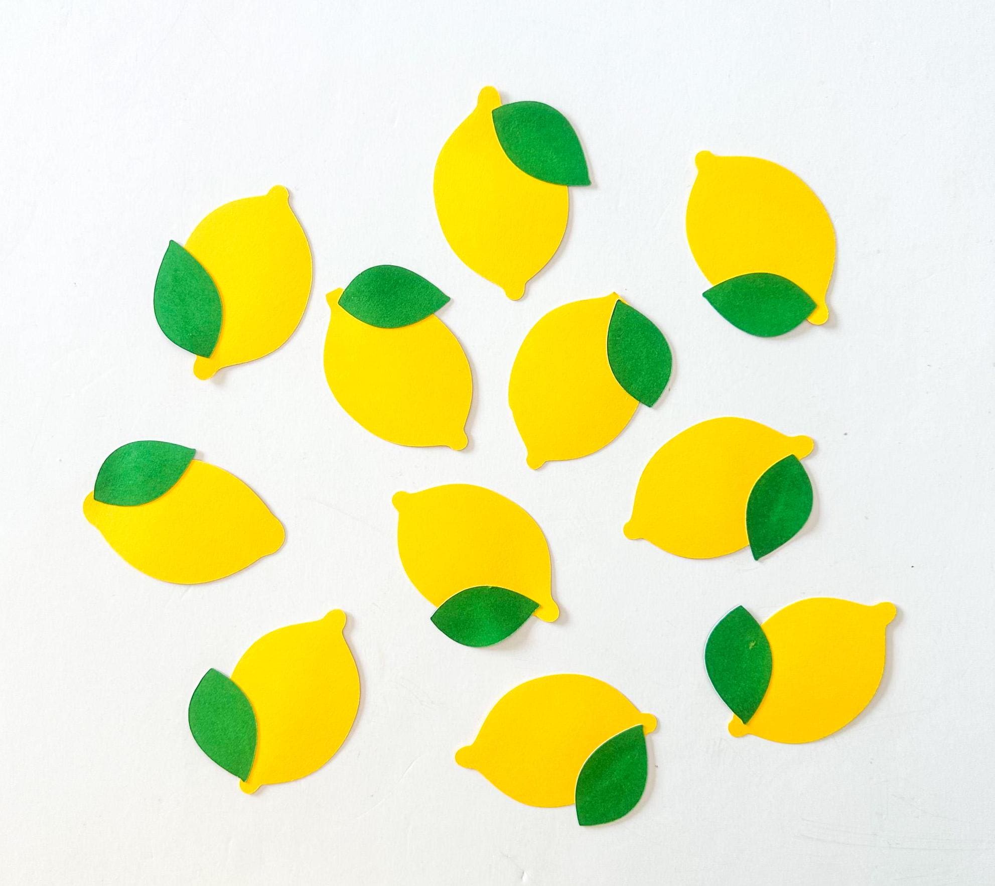 Lemon Cut Outs, Lemons, Lemon Crafts, Lemon Party, Lemon Craft Supplies ...