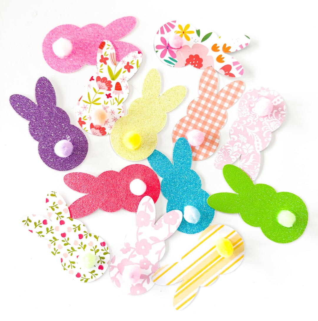 Spring Special Bunnies, Easter Craft Bunnies, Pre School Bunnies, Pom ...