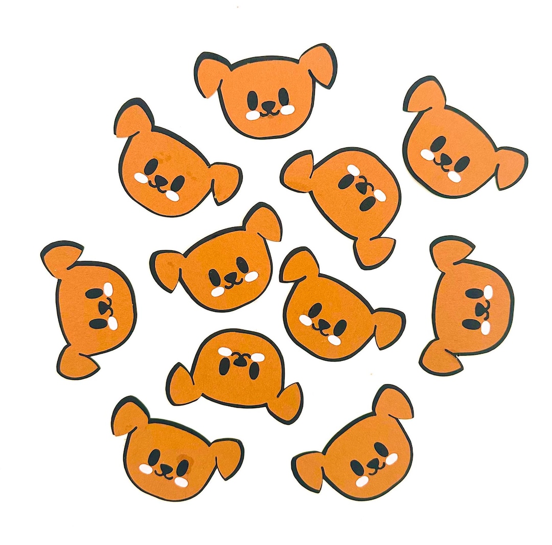 Puppy Cut Outs, Puppy Party Crafts, Puppy Party Decorations, Puppy ...