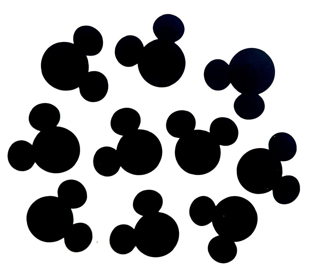 Mickey Die Cuts, Mickey Mouse Crafts, Mickey Birthday, Mickey Party ...