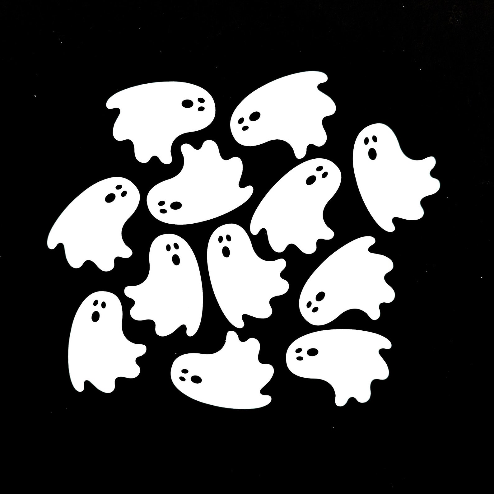 Ghost Shapes, Ghosts, Ghost Cut Outs, Ghost Crafts, Ghost Party Shapes ...