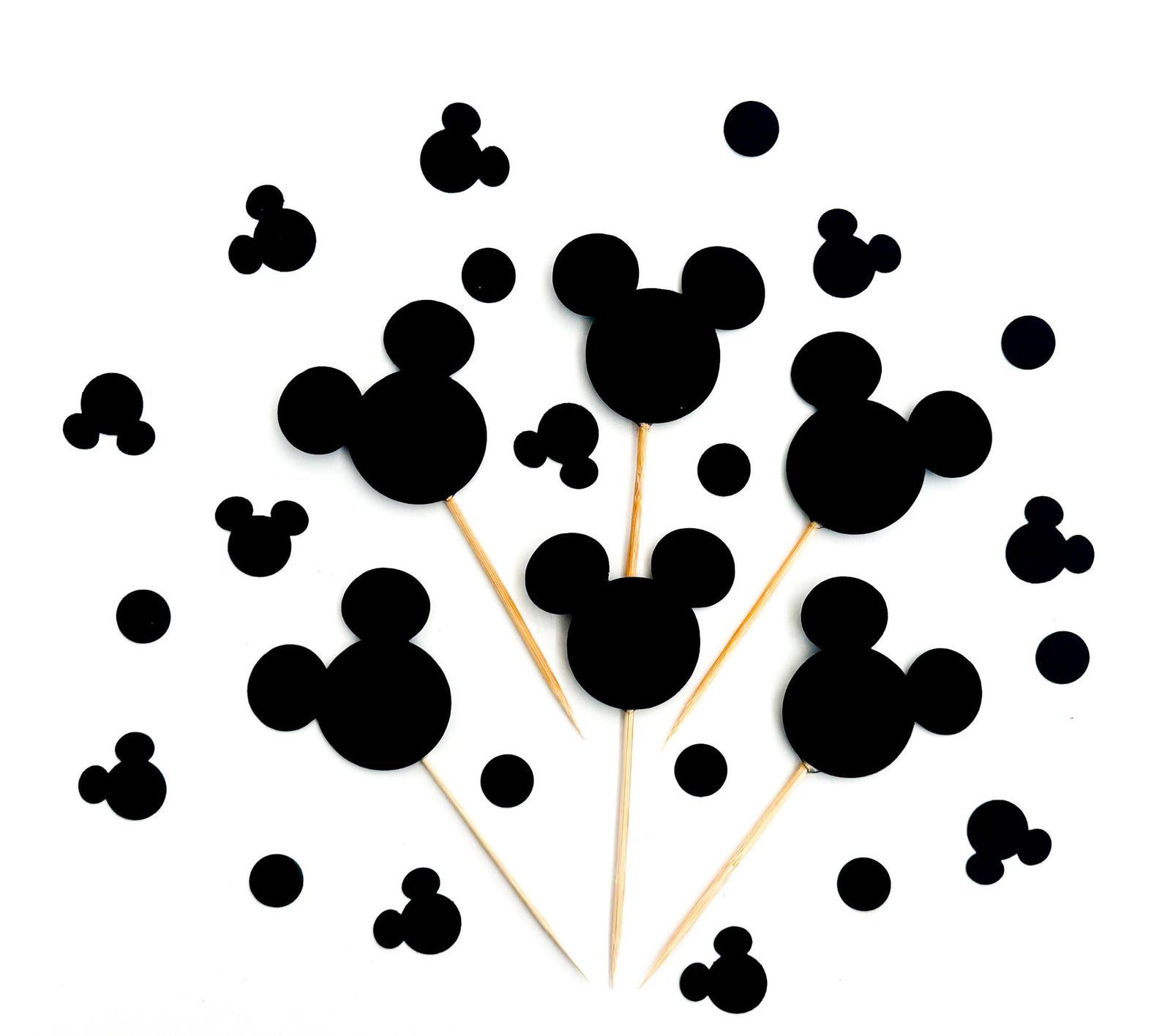 Micky Toppers, Micky Party, Micky Birthday, Mickey Cupcakes, Mickey ...