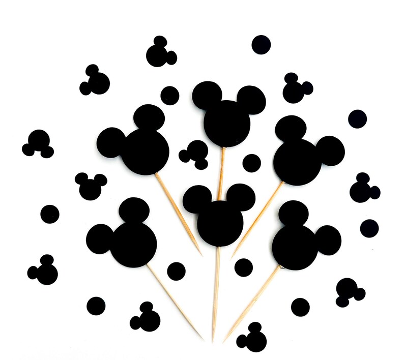 Micky Toppers, Micky Party, Micky Birthday, Mickey Cupcakes, Mickey ...