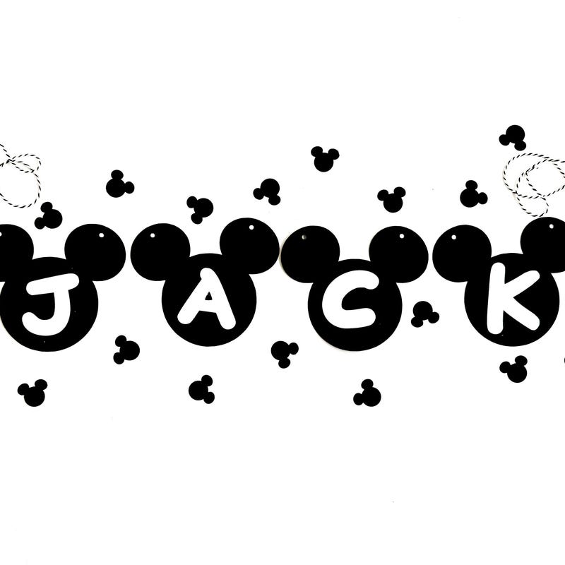 Mickey Mouse Banner - Etsy