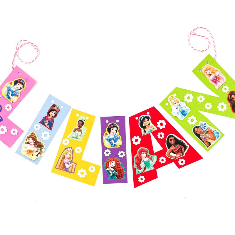 Princess Banners - Etsy