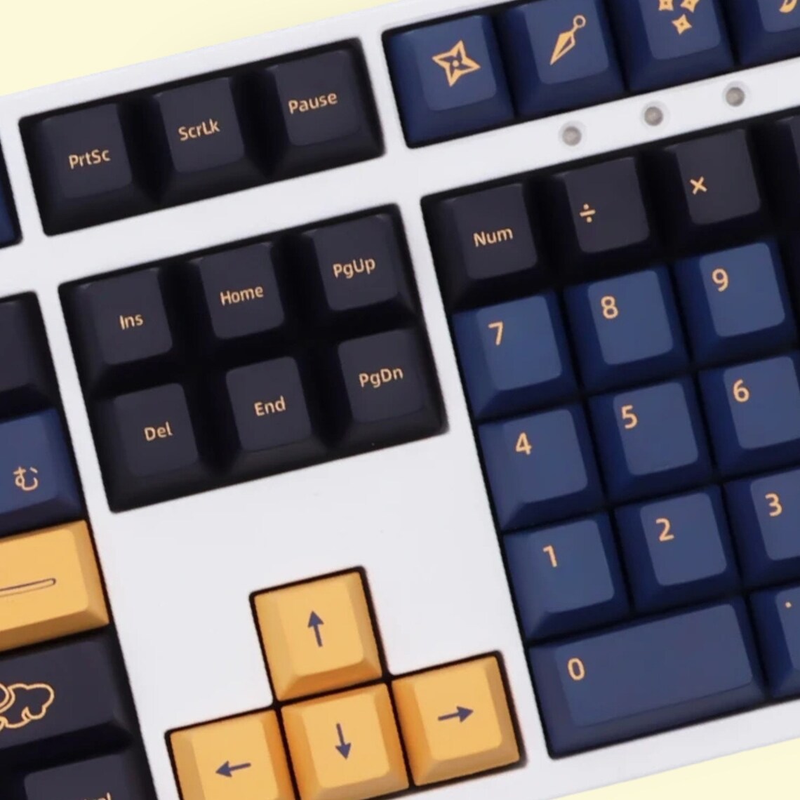 Cool Japanese Cherry MX Keycap Set, Custom Samurai Keycaps for ...