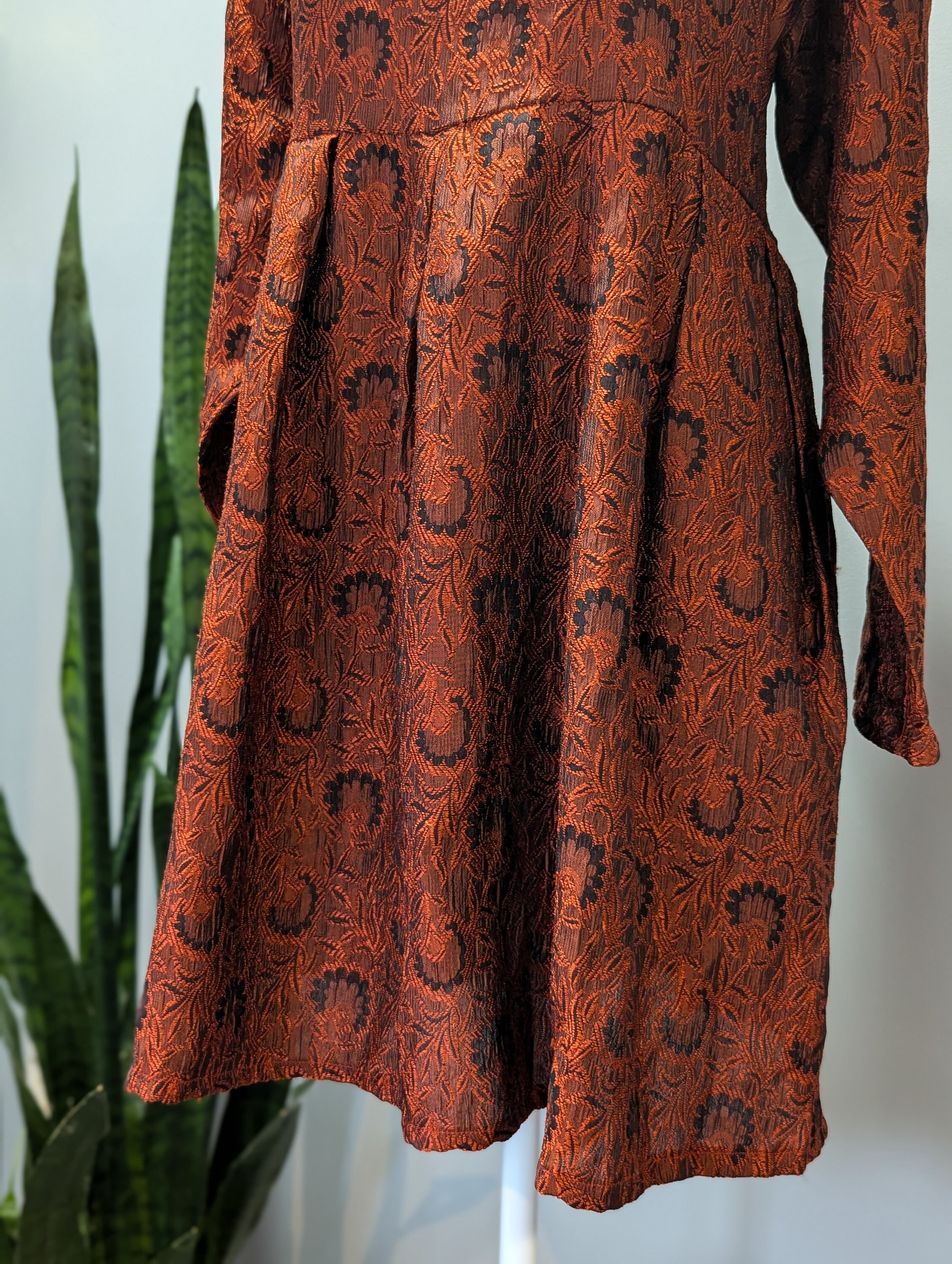 Vintage Orange Baby Doll Dress - Women's Size XL - Etsy