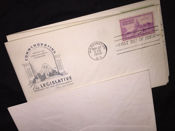 Memorabilia Collectibles Lot of First Day US Postal Envelopes Souvenirs ...