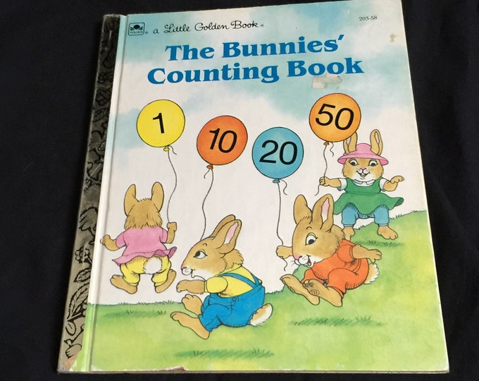 1991 the Bunnies' Counting Book - Etsy