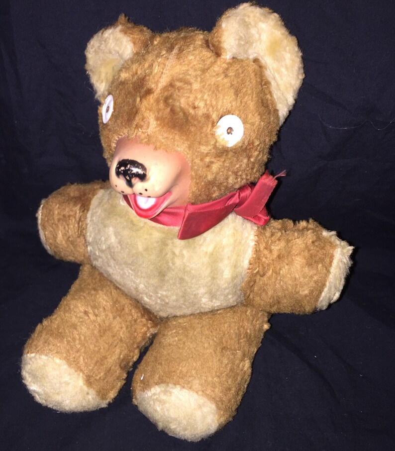 Antique Wind-Up Teddy Bear | Etsy