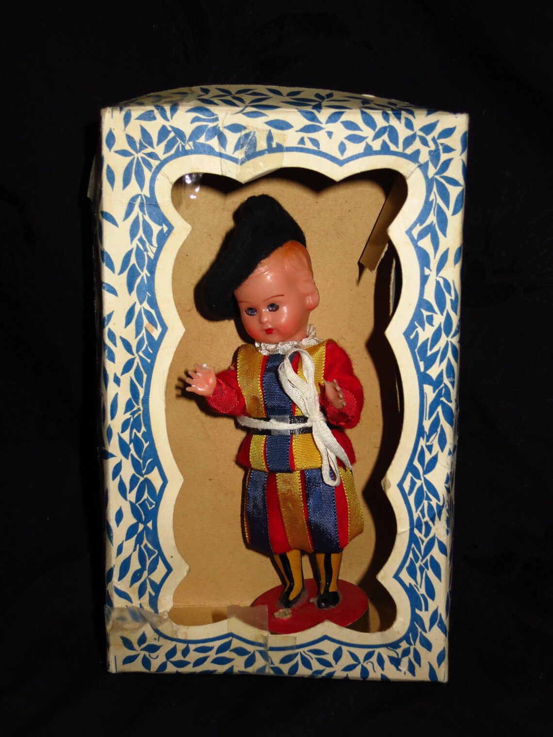 Vintage Italian Boy Doll in Box - Etsy