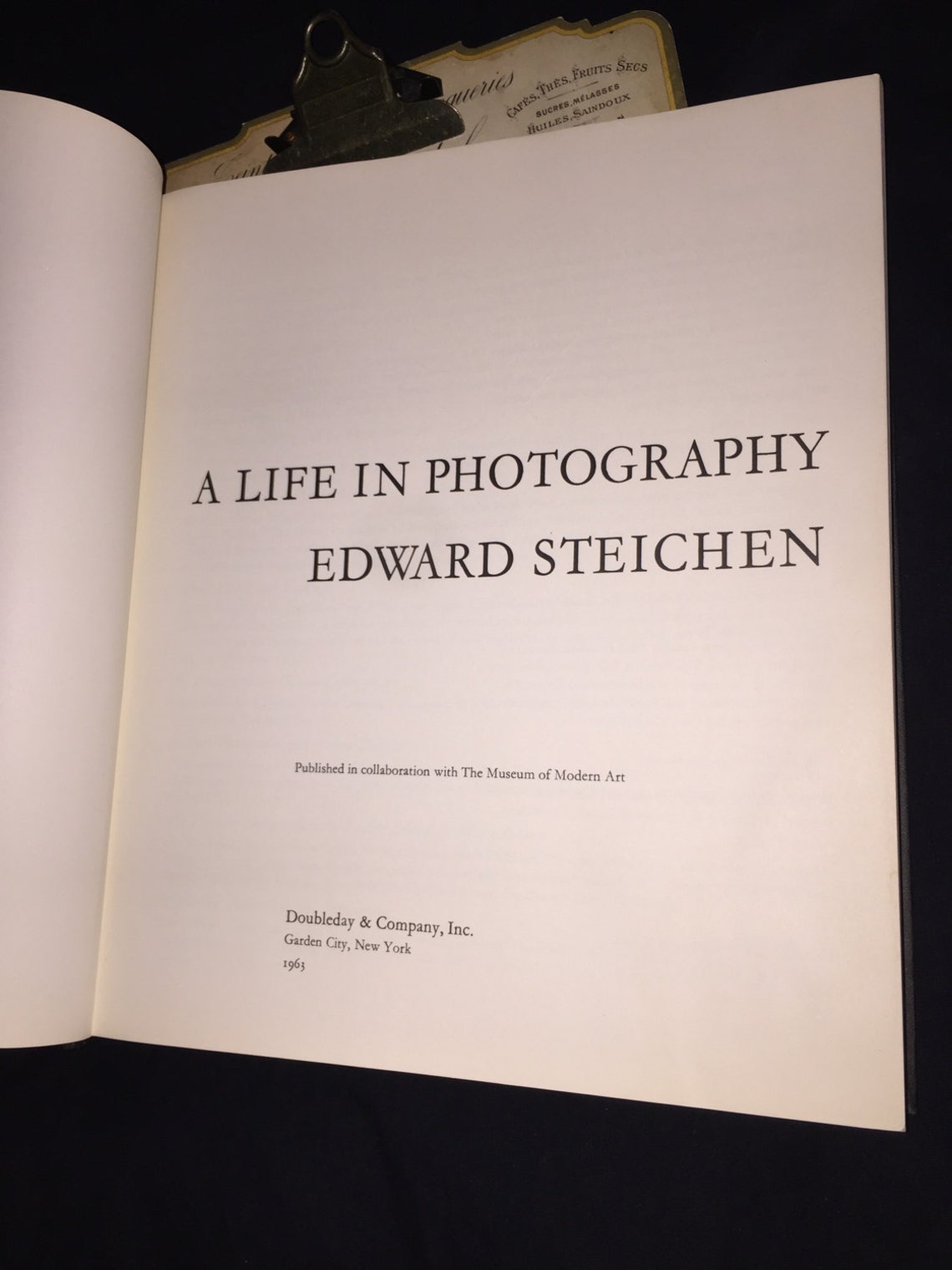 1963 Steichen Photography Hard Cover Book - Etsy