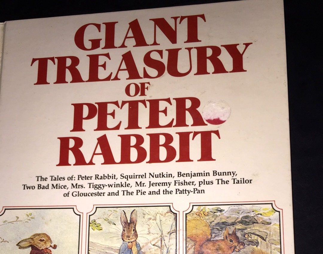 1980 Giant Treasury of Peter Rabbit - Etsy