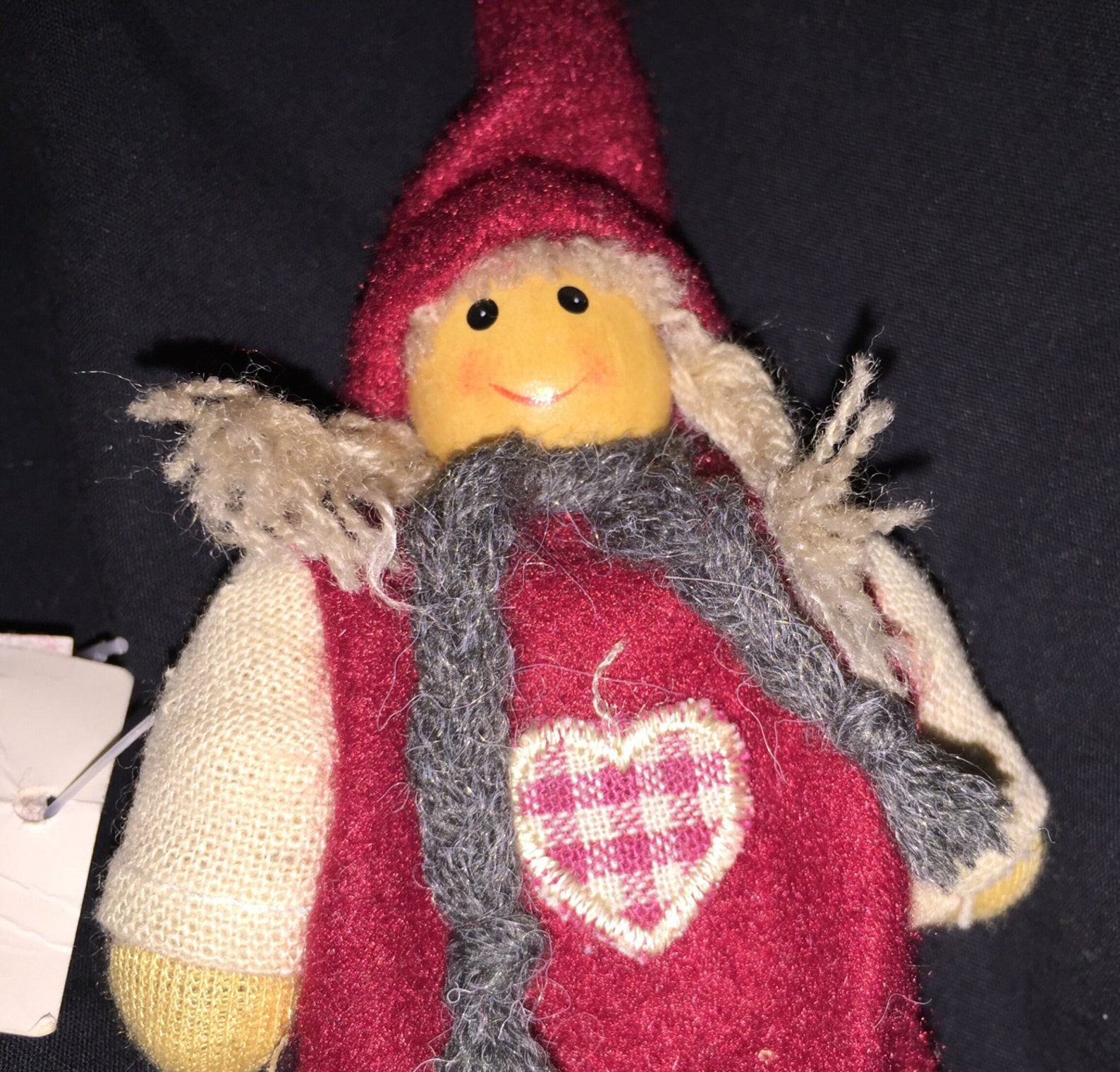 Vintage Denmark Wood Doll Magnet - Etsy