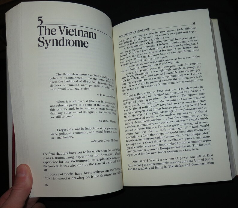 1980 Richard Nixon the Real War Book - Etsy