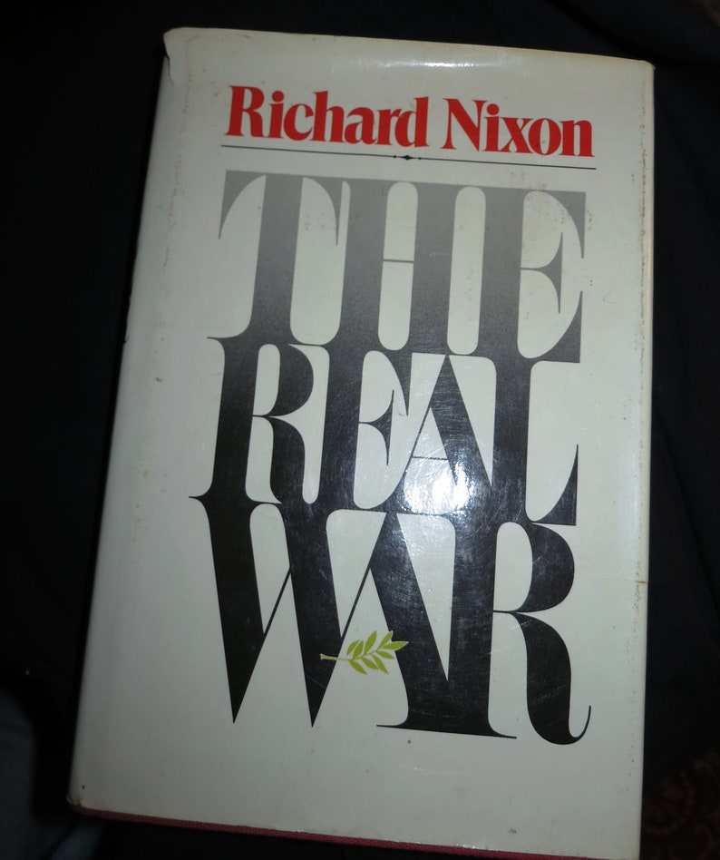 1980 Richard Nixon the Real War Book - Etsy