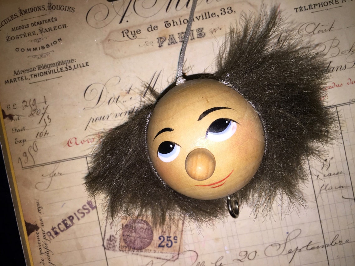 Vintage Wood Puppet Head - Etsy