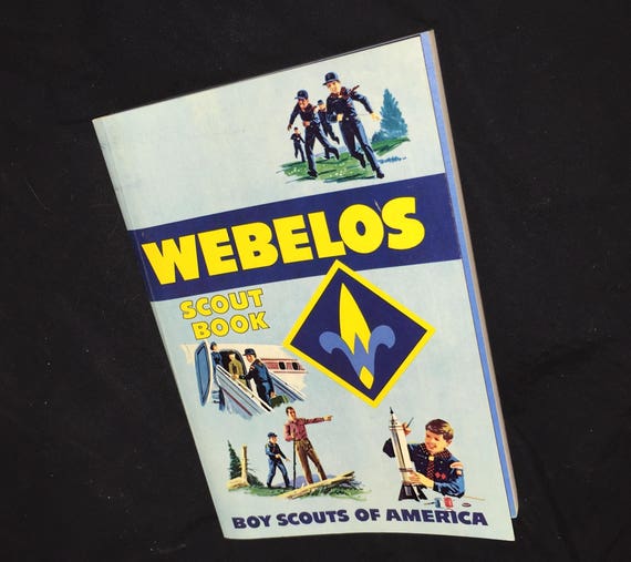 Webelos Scouting Book - Etsy