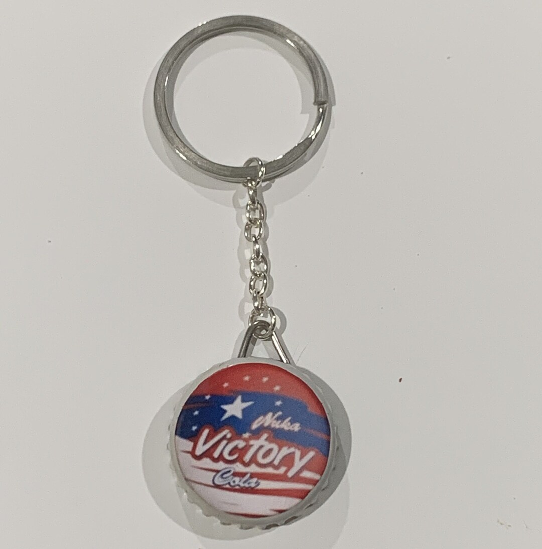 Fallout Nuka Cola Victory Bottle Cap Keychain - Etsy