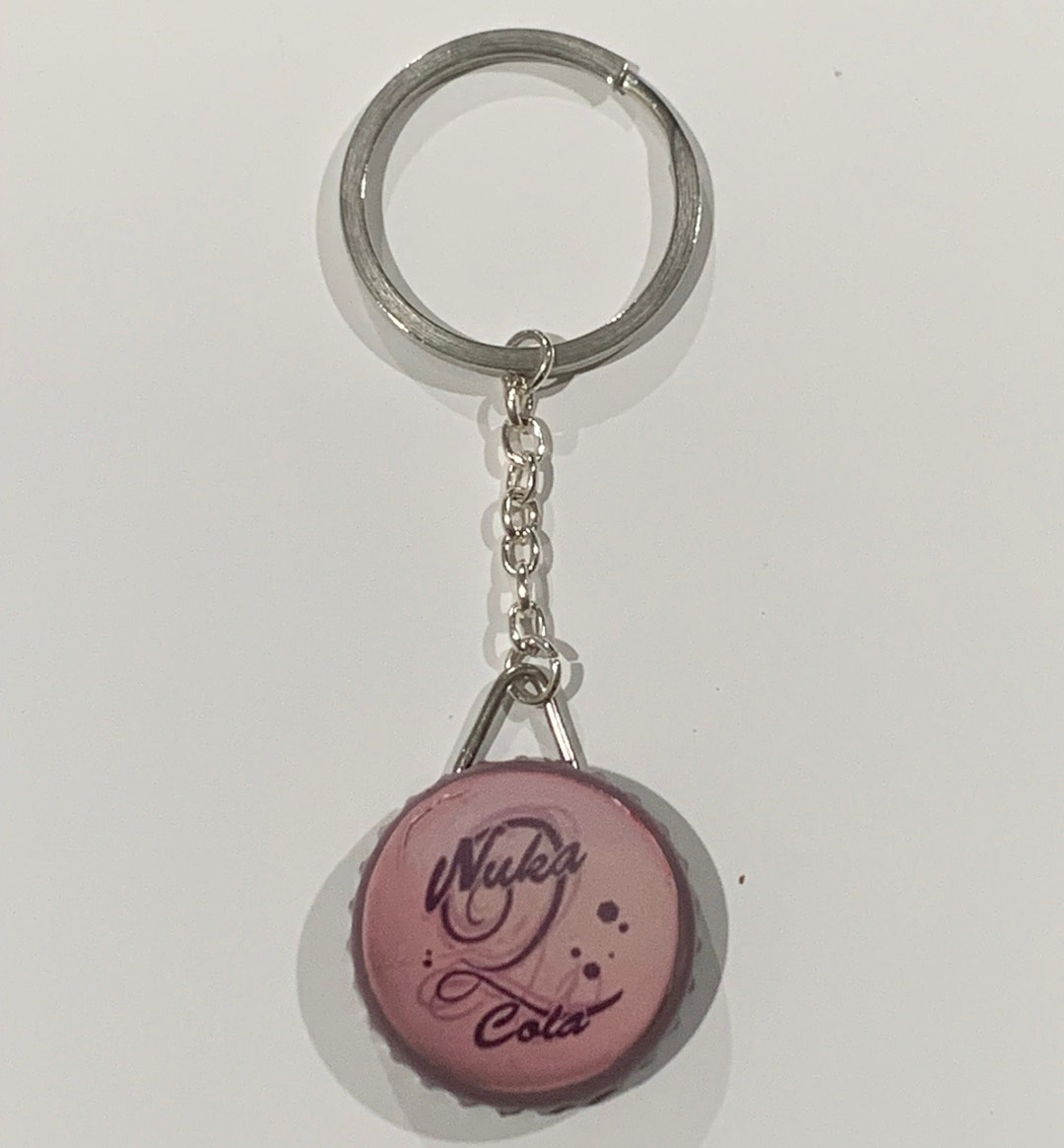 Fallout Nuka Cola Quartz Bottle Cap Keychain - Etsy