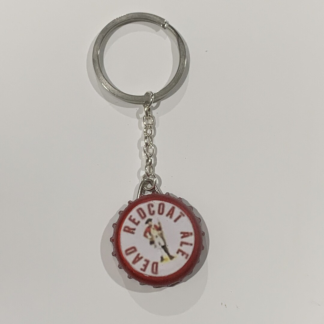 Fallout Dead Redcoat Ale Bottle Cap Keychain - Etsy