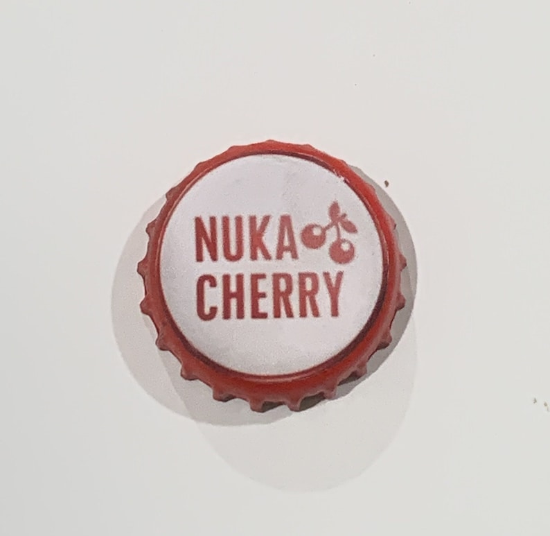 Fallout Nuka Cola Cherry Bottle Cap Pin - Etsy