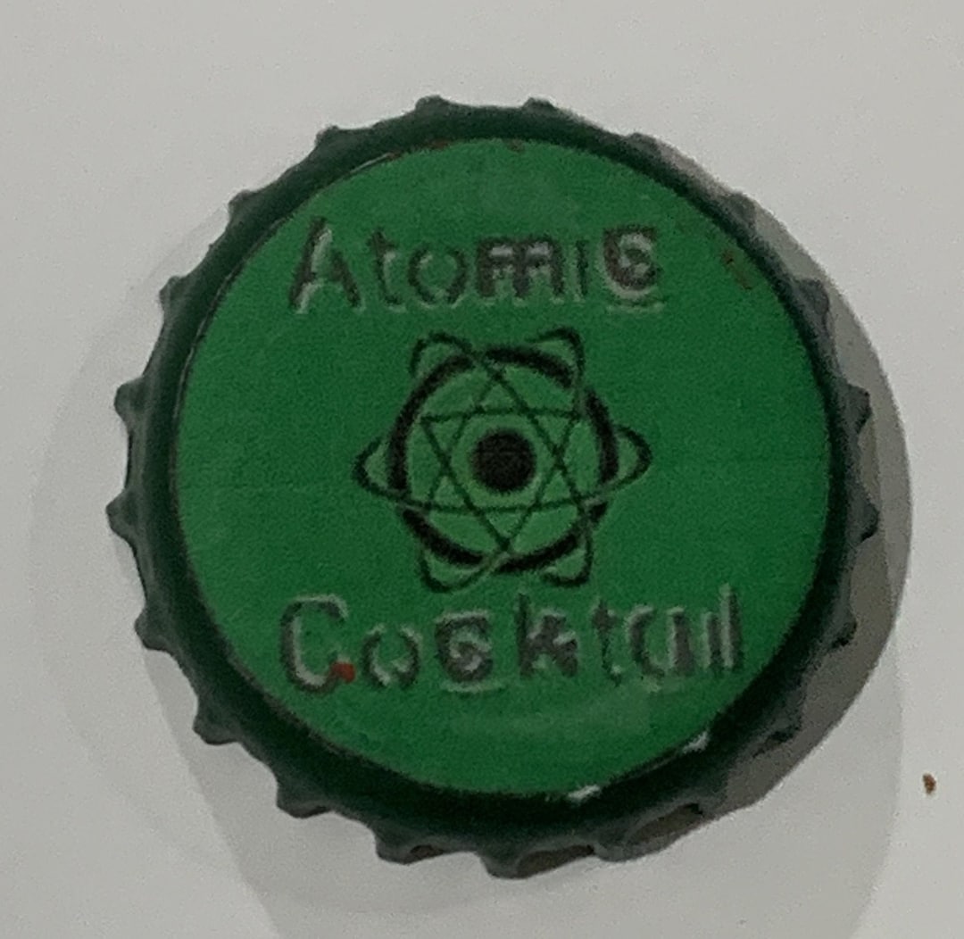 Fallout Atomic Cocktail Bottle Cap Pin - Etsy